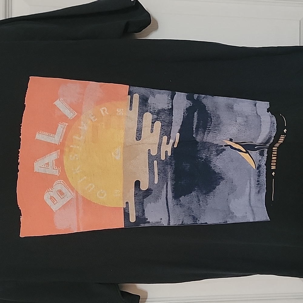 Vintage Quiksilver "Bali Mountain And Wave" Graphic T… - Gem